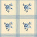 Rose Delft Blue - 33-84 – Scandinavian Wallpaper