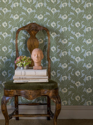 Primula Field Green - 38-34 – Scandinavian Wallpaper