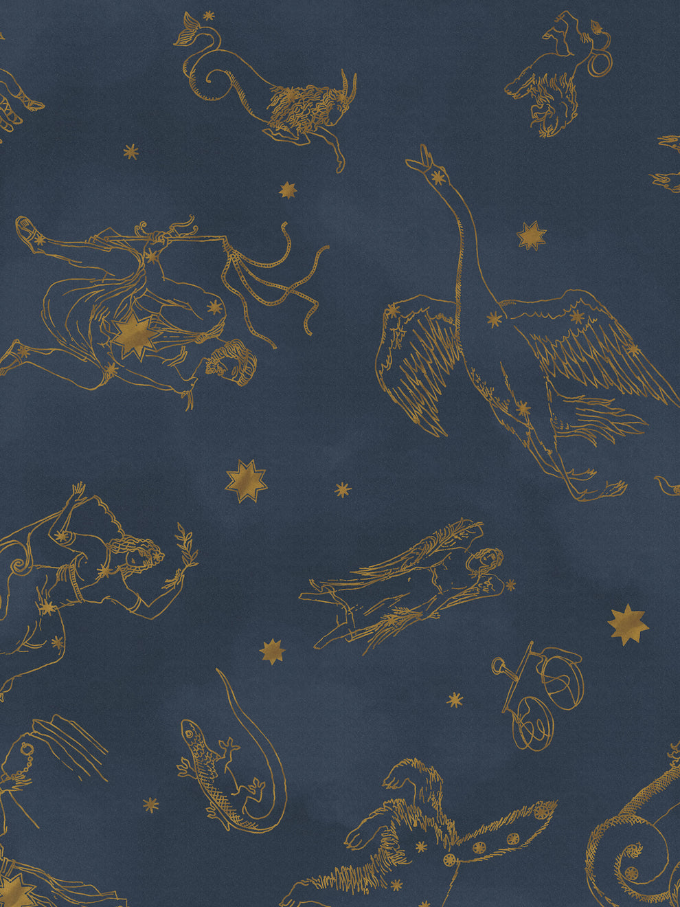 Constellations - 9561W Mural – Scandinavian Wallpaper