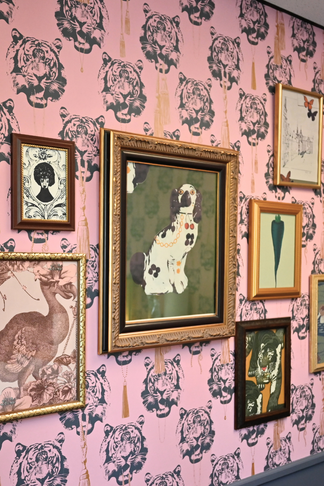 Coco Tiger Pink - 0111 – Scandinavian Wallpaper