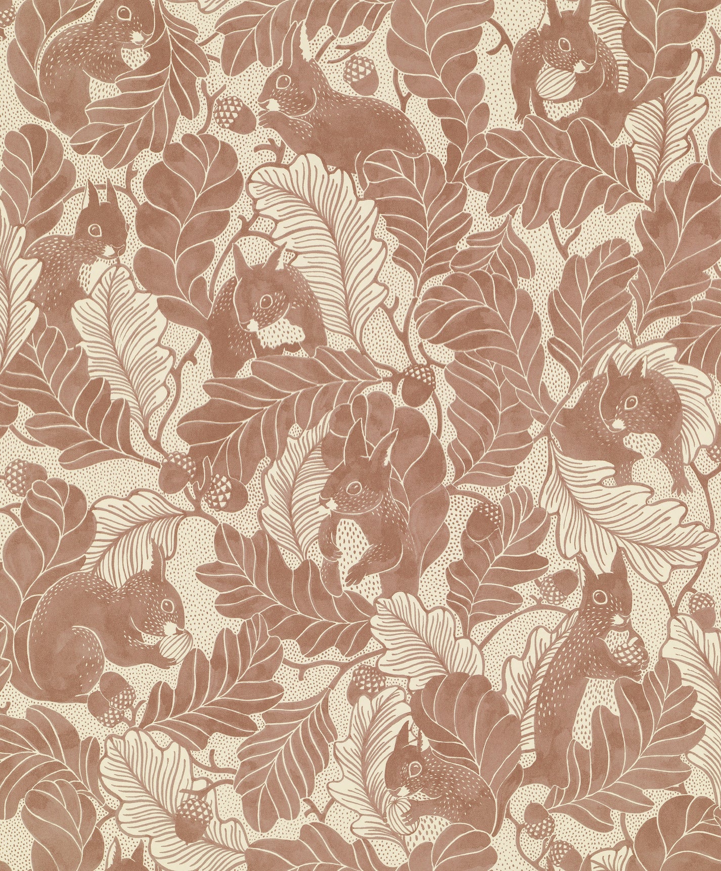 Oak Tree Tails Powder Tan - 19-52 – Scandinavian Wallpaper