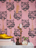 Coco Tiger, Pink - 0111 – Scandinavian Wallpaper