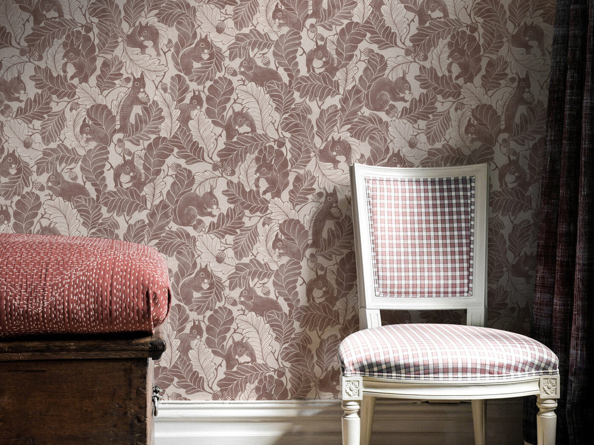 Oak Tree Tails Powder Tan - 19-52 – ScandinavianWallpaper