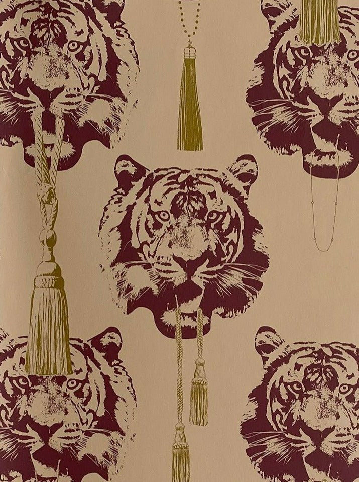 Coco Tiger Champagne - 1409 – Scandinavian Wallpaper