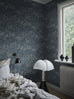 Malin Indigo Blue - 225-66 – Scandinavian Wallpaper